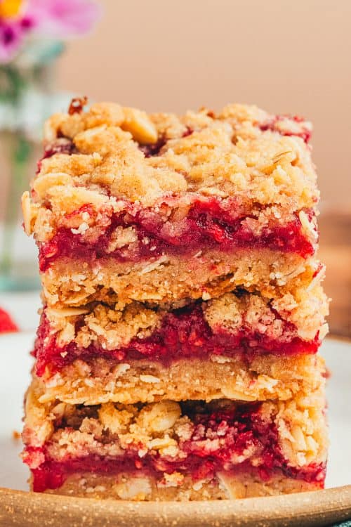 Raspberry Crumble Bars - A Classic Twist