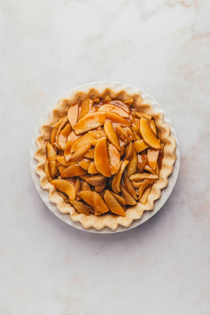Caramel Apple Pie with Cheddar - A Classic Twist