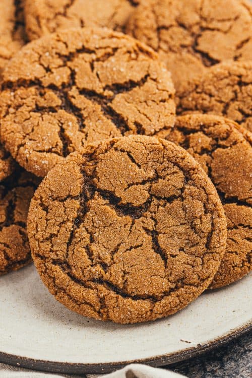 Double Ginger Molasses Cookies - A Classic Twist