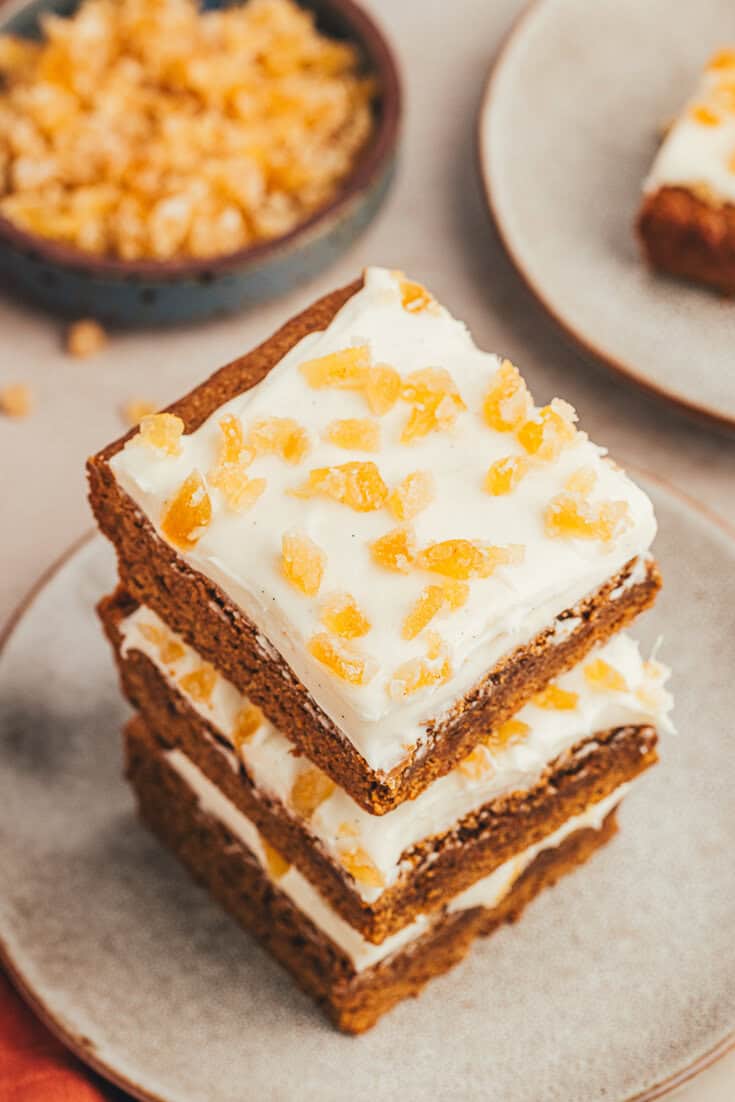 Frosted Gingerbread Bars - A Classic Twist
