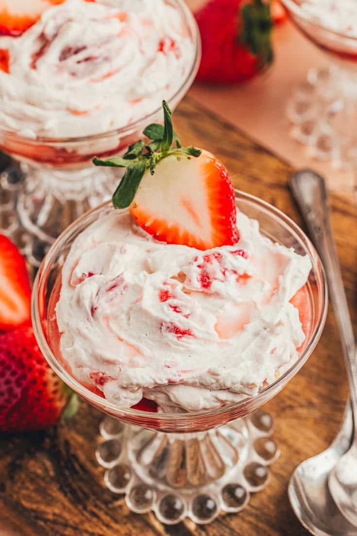 Strawberry Fool with Mascarpone - A Classic Twist