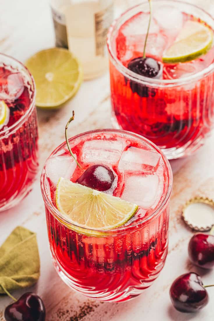 Virgin Cherry Moscow Mule - A Classic Twist